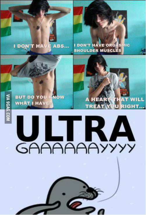 Ultra gay seal strikes again! - 9GAG