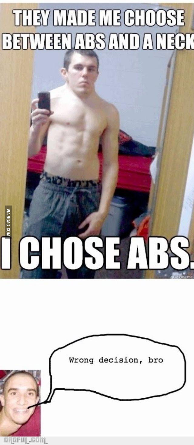 Make a wise decision.. - 9GAG