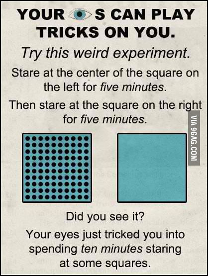 Tricky eyes - 9GAG
