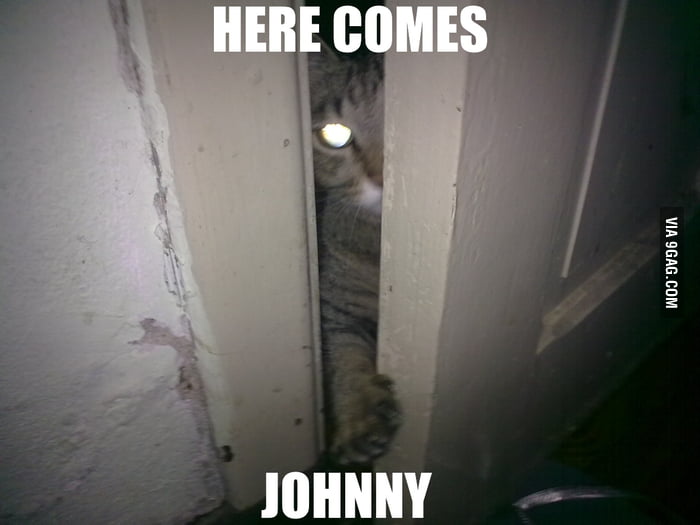 HERE COMES JOHNNY - 9GAG