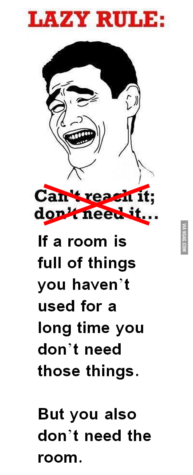 Lazy rule - 9GAG