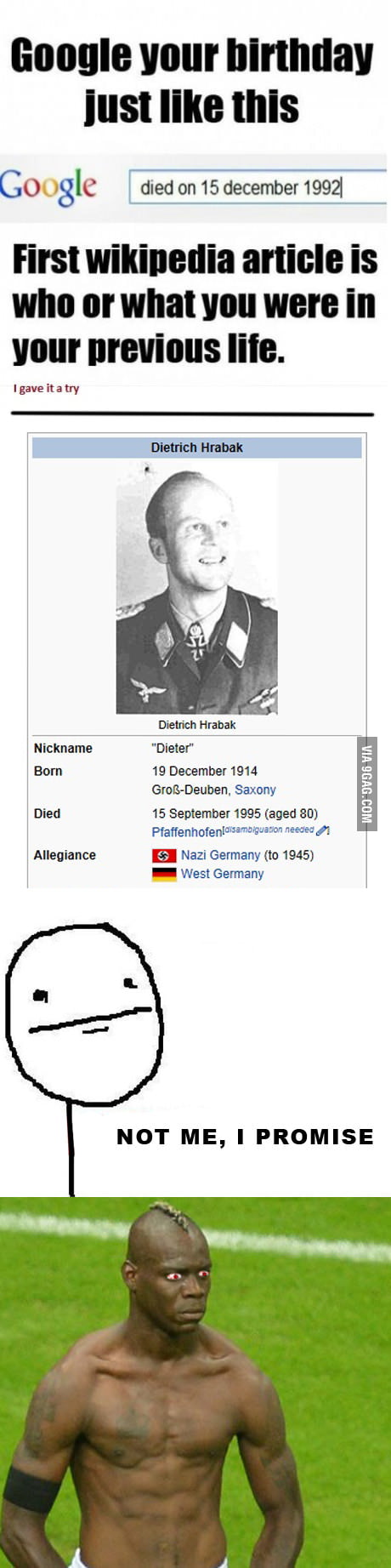 Not me, I promise - 9GAG