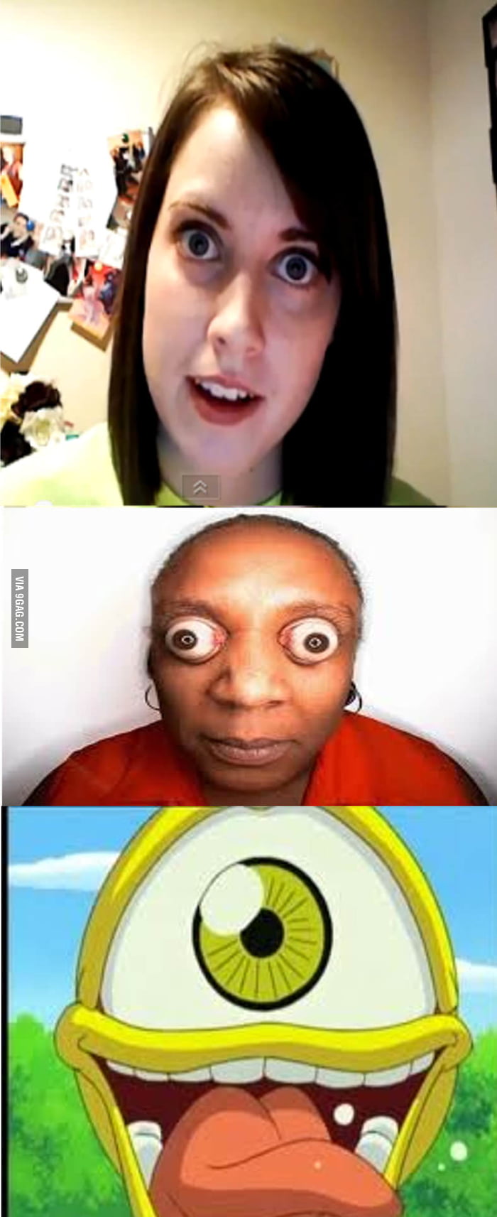 Big eyes..the troop - 9GAG