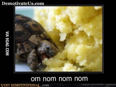 OM NOM NOM... sound effect for eating since 1943 - 9GAG