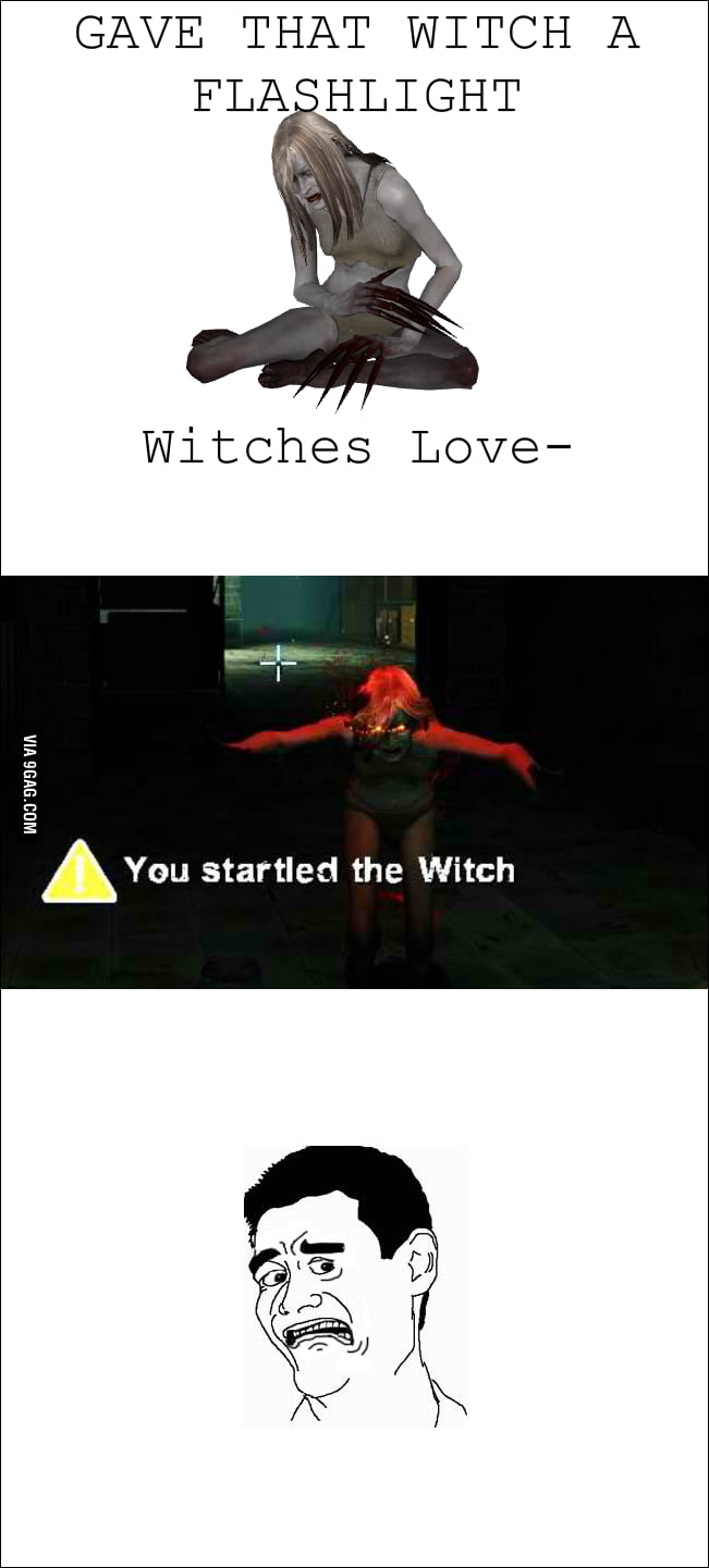 Witches love flashlights - 9GAG