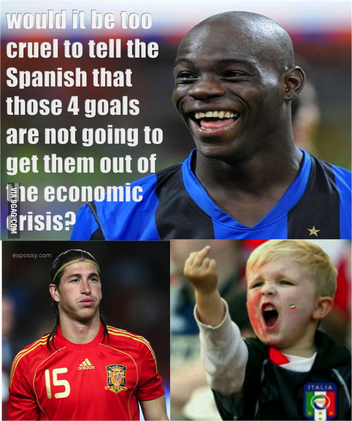 Italy Strikes Back! ..l.. - 9GAG