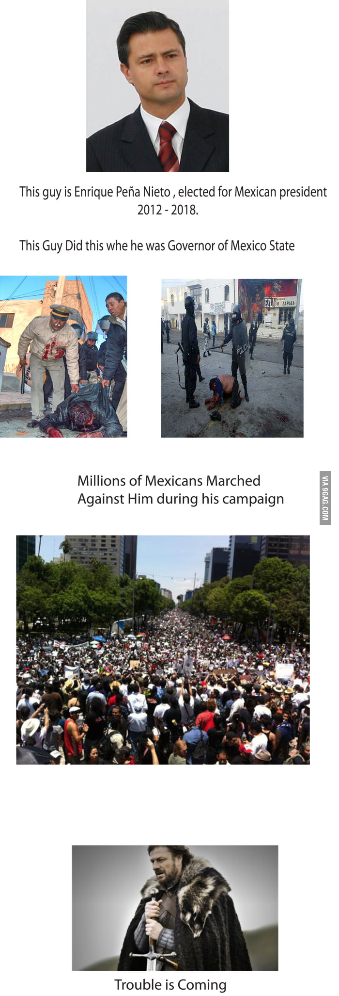 Mexico is in Trouble - 9GAG