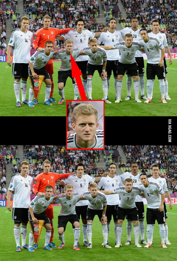 German National Soccer Team Swapping - 9GAG