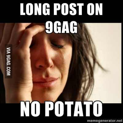 9gag's first world problems - 9GAG