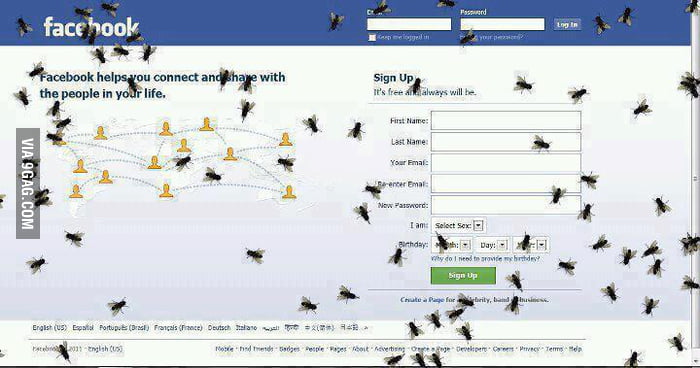 Just a few FB bugs... Wait, wtf?!? - 9GAG