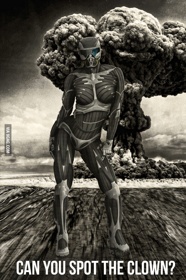 Can you spot the clown? - 9GAG