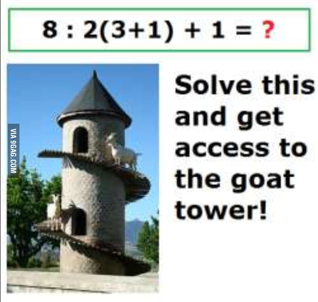 Enter the goat tower - 9GAG