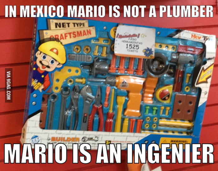Just mexican mario - 9GAG