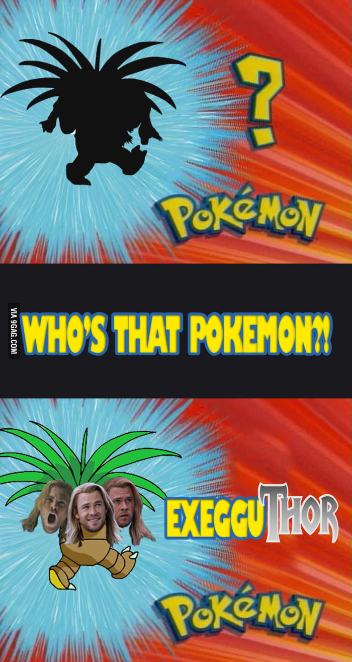 Who' that Pokemon? It's EXEGGUTOR!!! - 9GAG