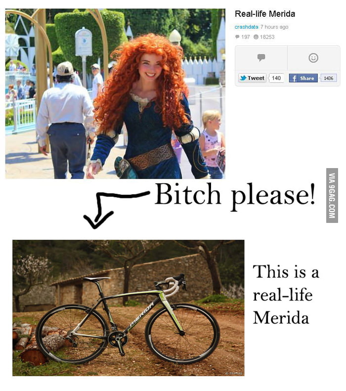 The REAL-life merida - 9GAG