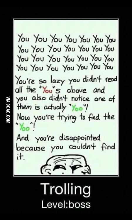 THE BEST TROLL - 9GAG