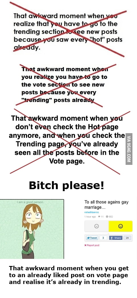 That awkward moment, 9gag [REfixed] - 9GAG