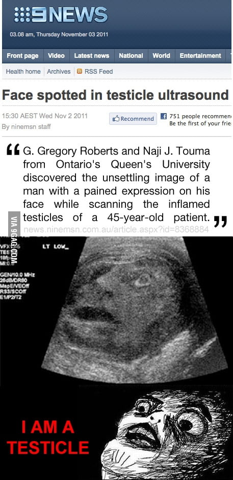 Testicle Face! - 9GAG