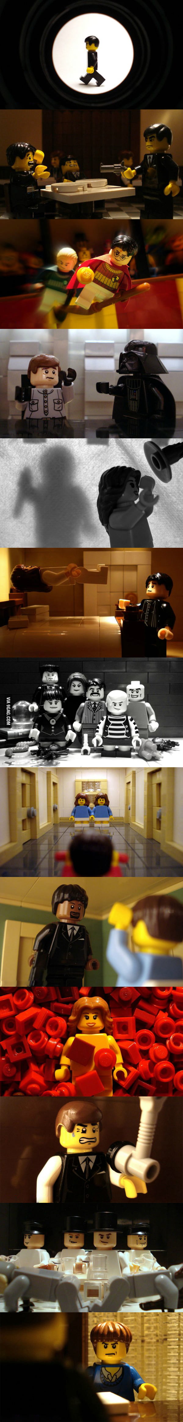 Famous Movie Scenes By Lego - 9GAG