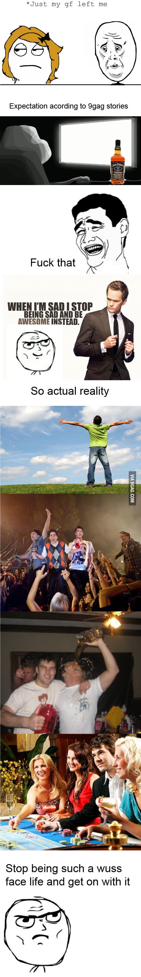 Stop scaring people - 9GAG