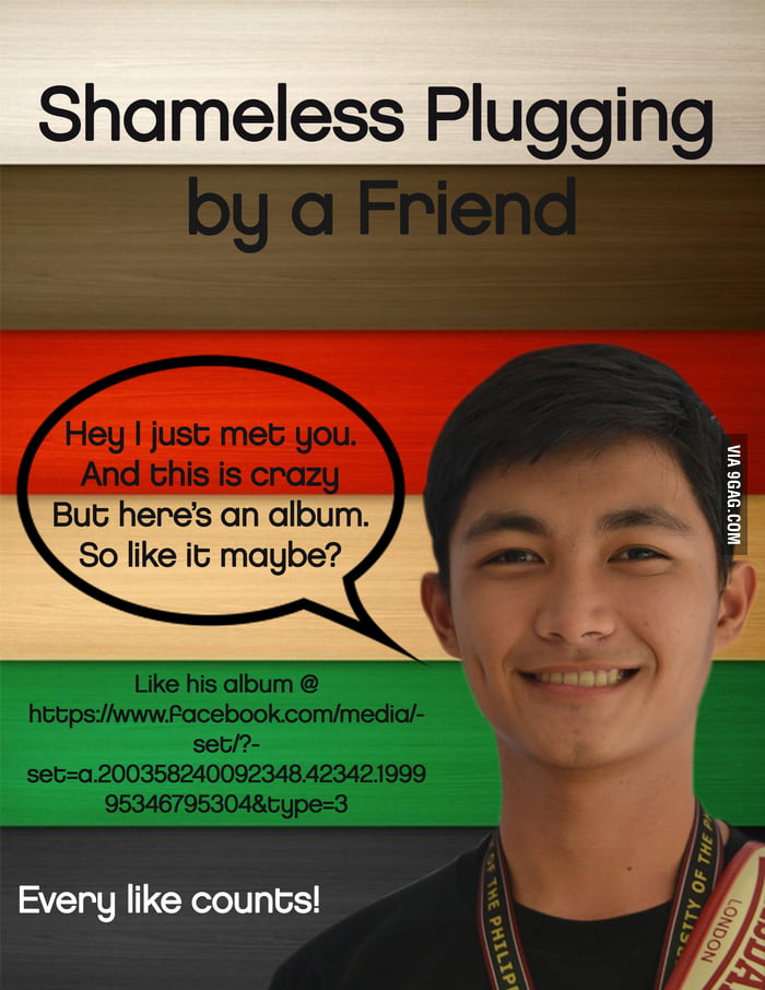 Shameless plugging - 9GAG