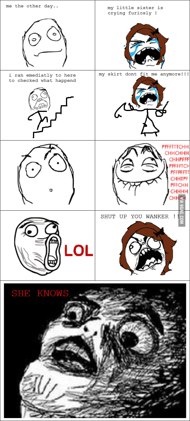 SHE KNOWS.. - 9GAG