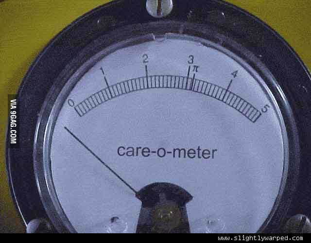 Introducing the care o meter! - 9GAG