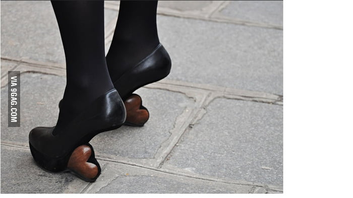 Invisible Heels - 9GAG