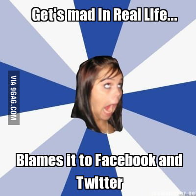 Girls on Social Networking sites - 9GAG