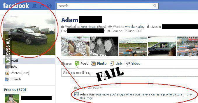 Epic facebook Fail is Epic - 9GAG