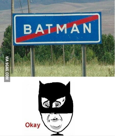 Poor batman - 9GAG