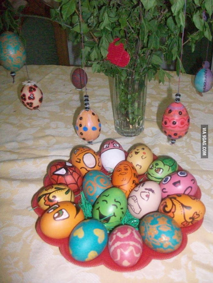 Epic easter eggs, I stalked a person for this - 9GAG