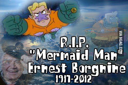 RIP Mermaid Man - 9GAG