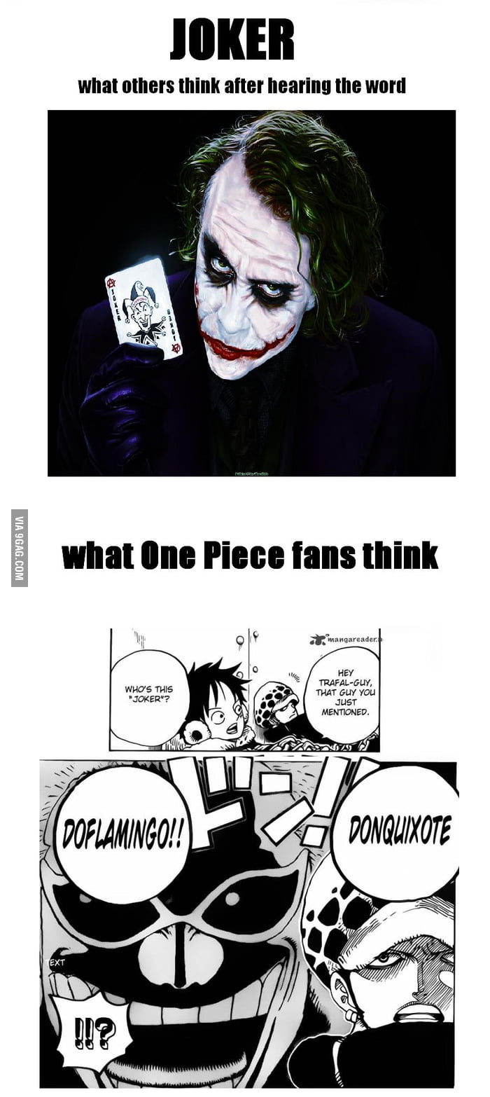 Joker for One Piece Fans - 9GAG