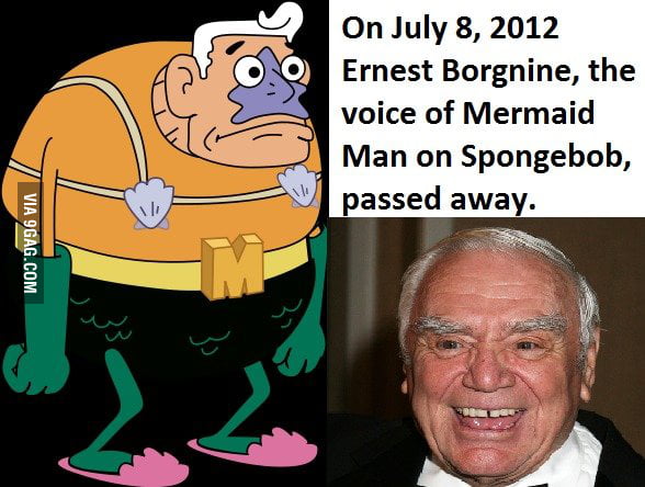 RIP Mermaid Man - 9GAG