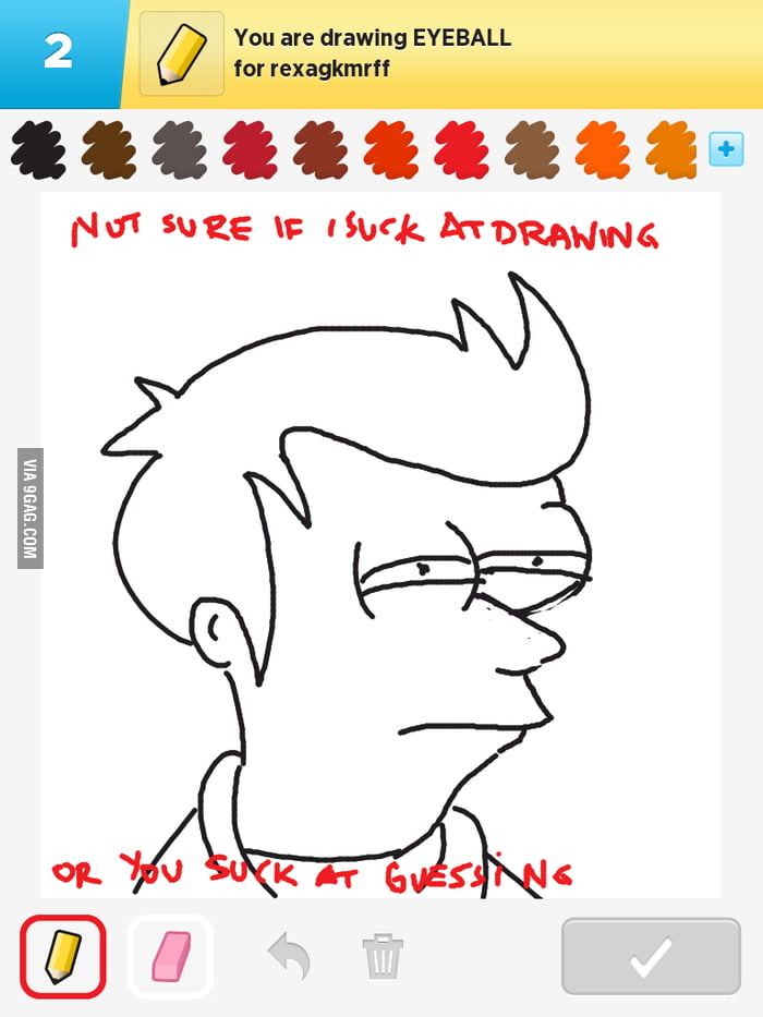 Draw something frustration - 9GAG