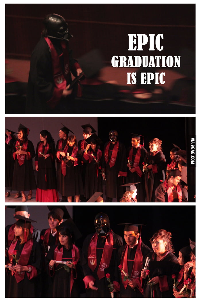 Epic graduation is epic - 9GAG