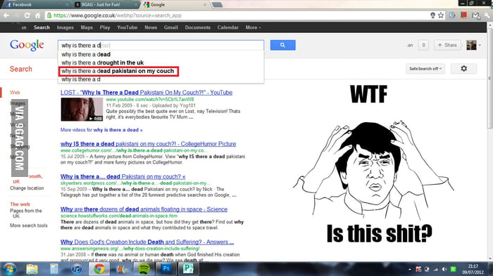 WTF google? - 9GAG