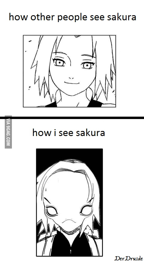 Tiny forehead sakura - 9GAG
