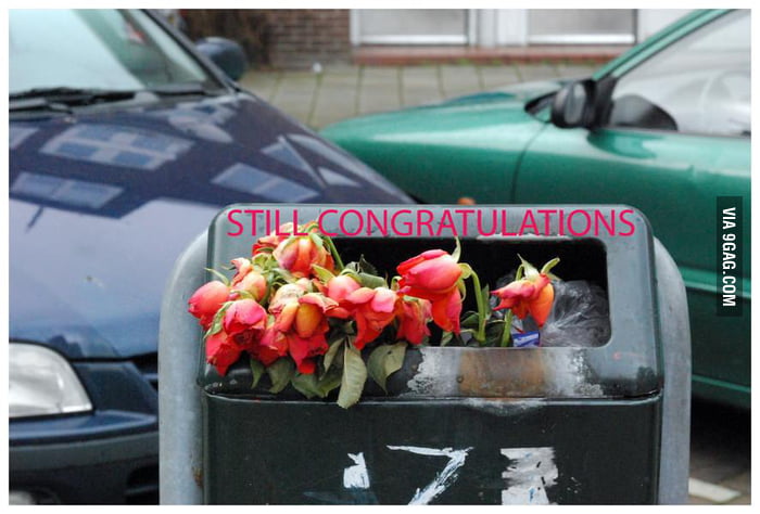 Still congratulations - 9GAG