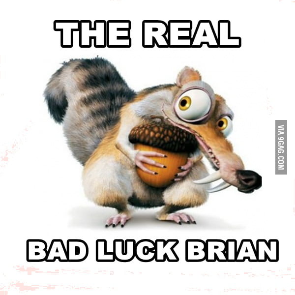 Bad Luck Squirrel - 9GAG