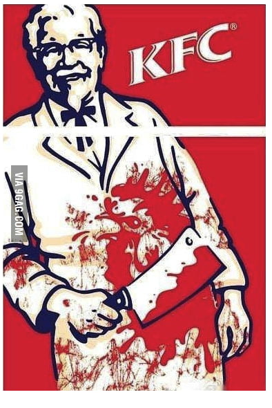 The hidden face of KFC - 9GAG
