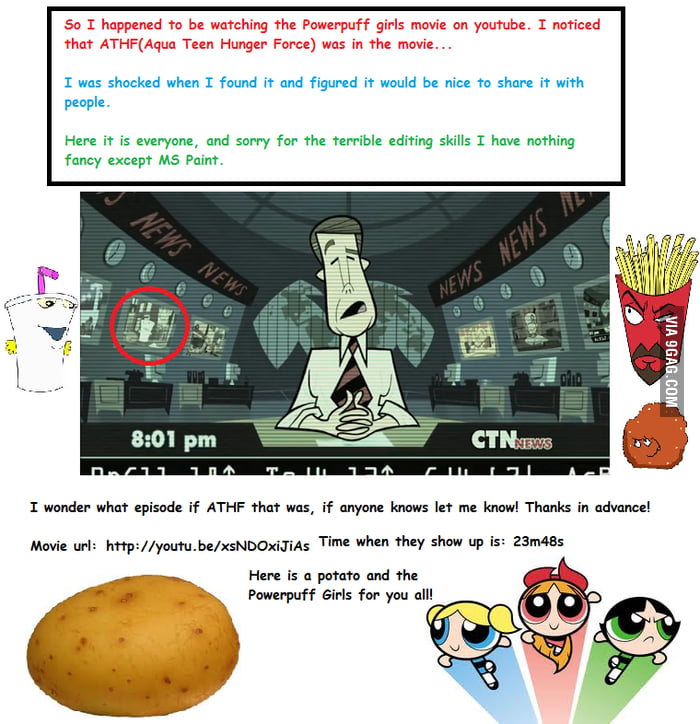 ATHF in the Powerpuff Girls Movie - 9GAG