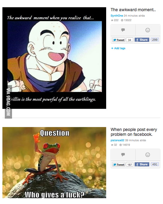 Just Krillin Being Krillin 9gag