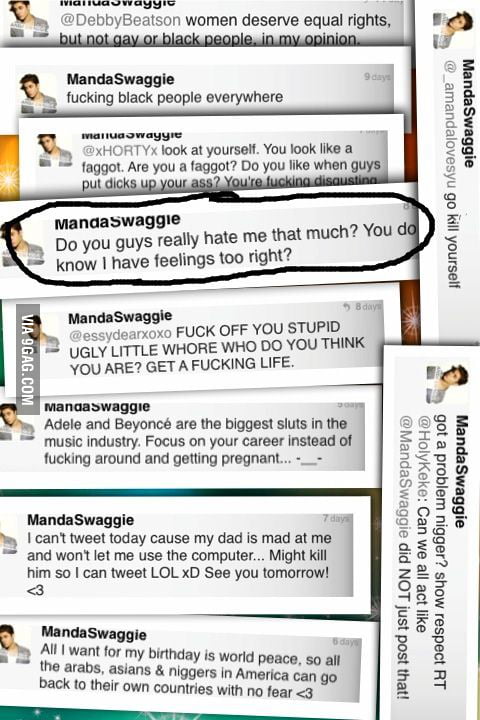 This girl needs to be hit with a brick - 9GAG