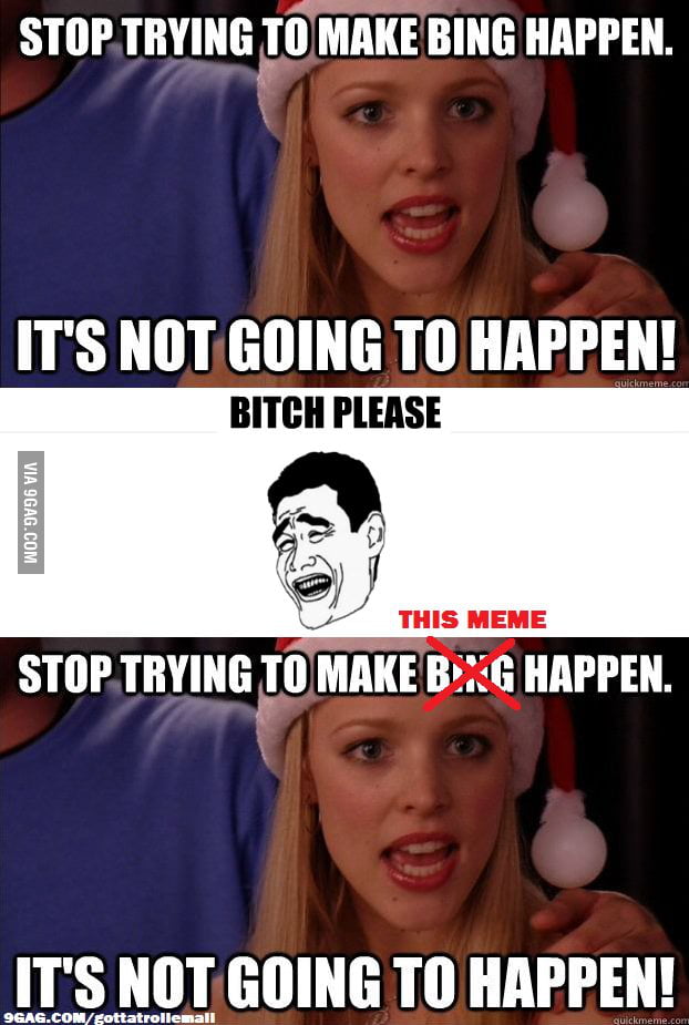 Stop trying to make this meme happen! - 9GAG