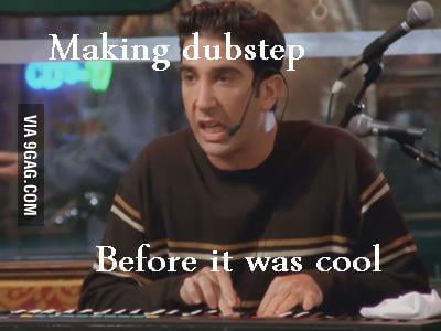 Ross playing the keyboard - 9GAG