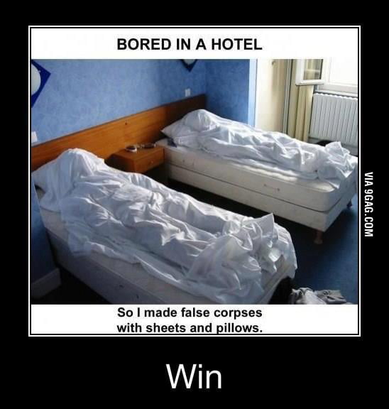 Trolling level: Hotel - 9GAG