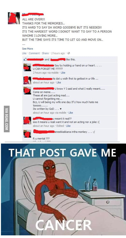 That post..gave me... uhhh...xx - 9GAG