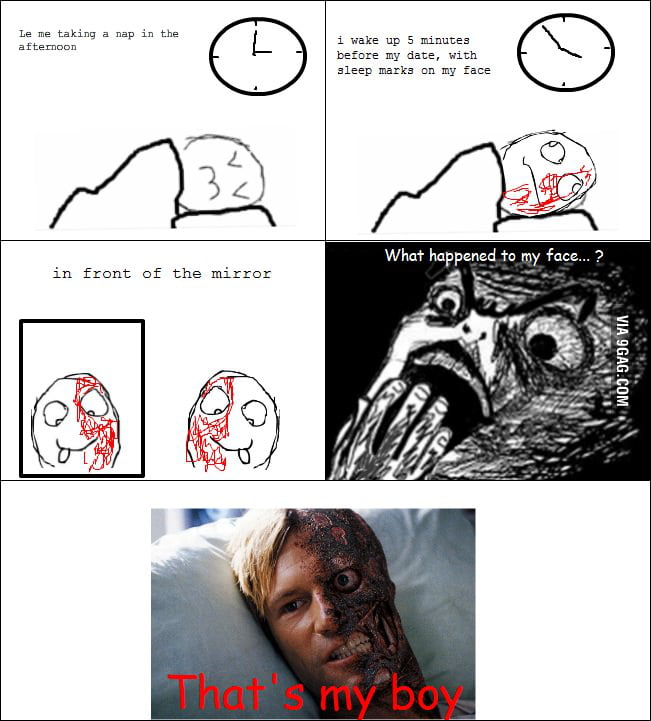 Two face - 9GAG